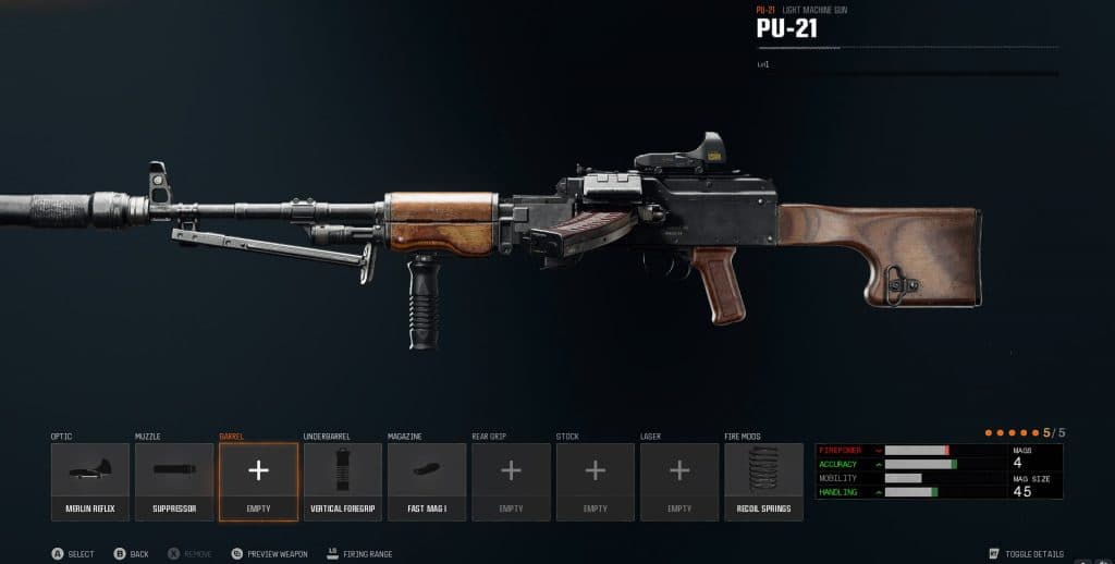 Best Pu 21 Loadout In Black Ops 6 Class Setup Attachments Perks